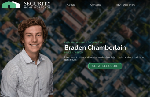 Braden Chamberlain - Security Home Mortgage